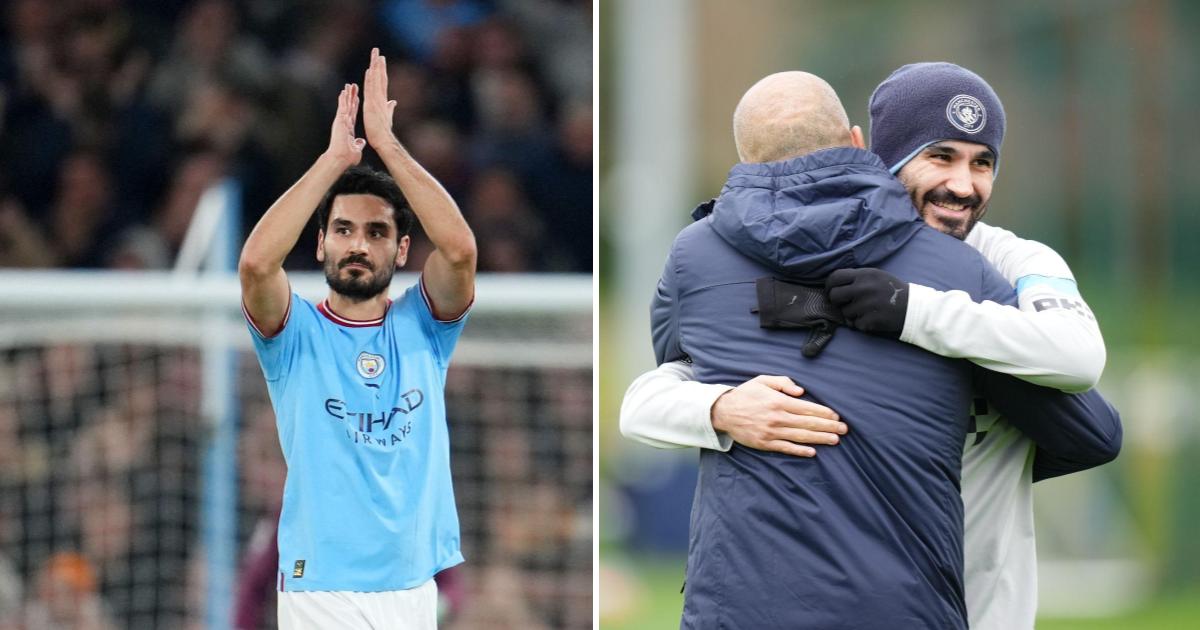 Pep Guardiola sends Man City clear Ilkay Gundogan transfer message