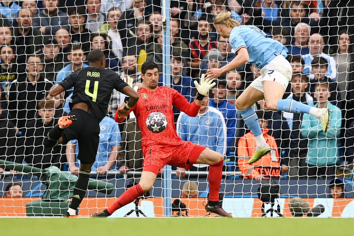 Thibaut Courtois highlights what Man City players did early on against ...