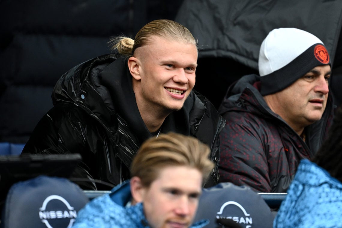 Erling Haaland goes wild for 64th-minute moment in Manchester City 5-0 ...