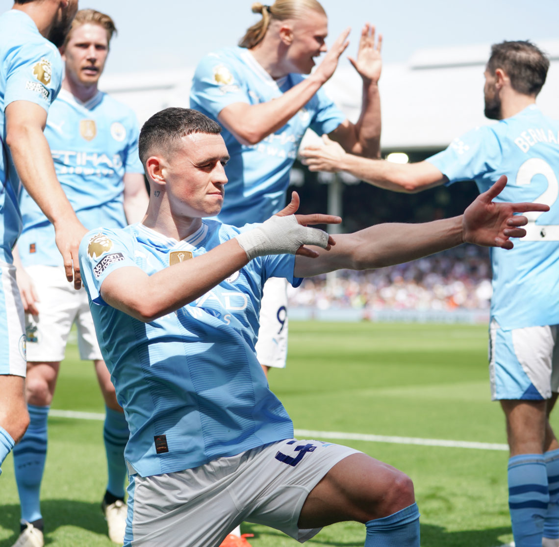Phil Foden achieved a feat against Fulham only Raheem Sterling has at ...