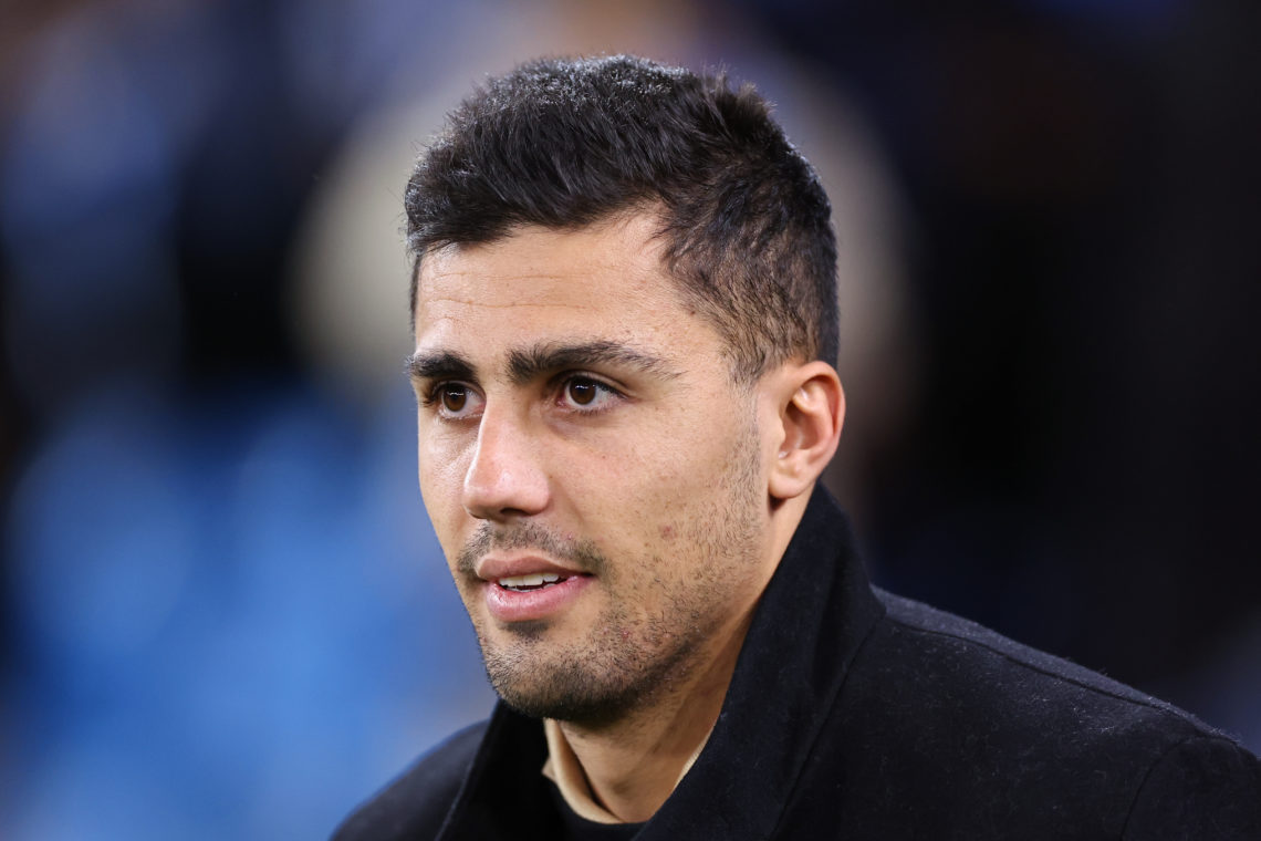Man City fans blown away seeing Rodri in new clip, as surgery scar ...