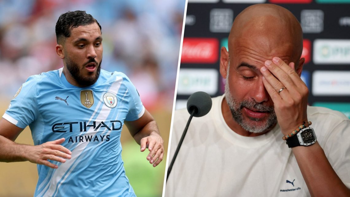 Pep Guardiola was already getting frustrated with one thing Rayan ...