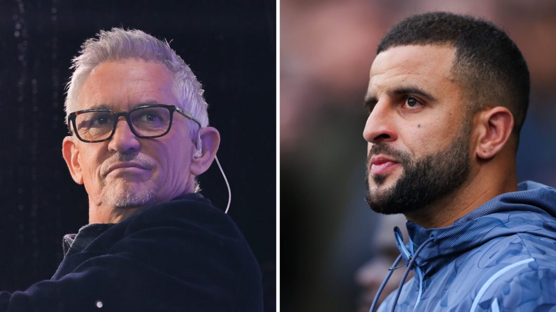 Gary Lineker shares how he really feels about Man City selling Kyle ...