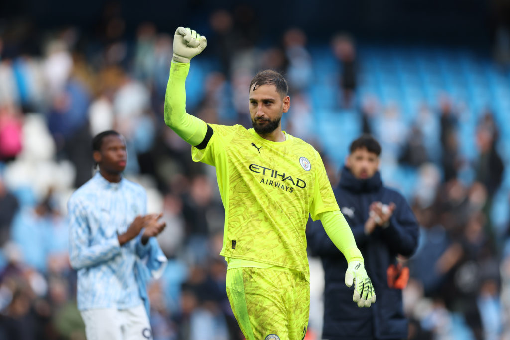 These are Gianluigi Donnarumma's passing stats from his Manchester City ...