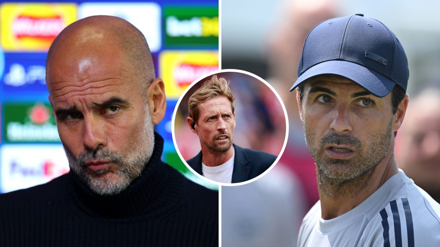 Peter Crouch has just predicted the winner of Arsenal vs Manchester City